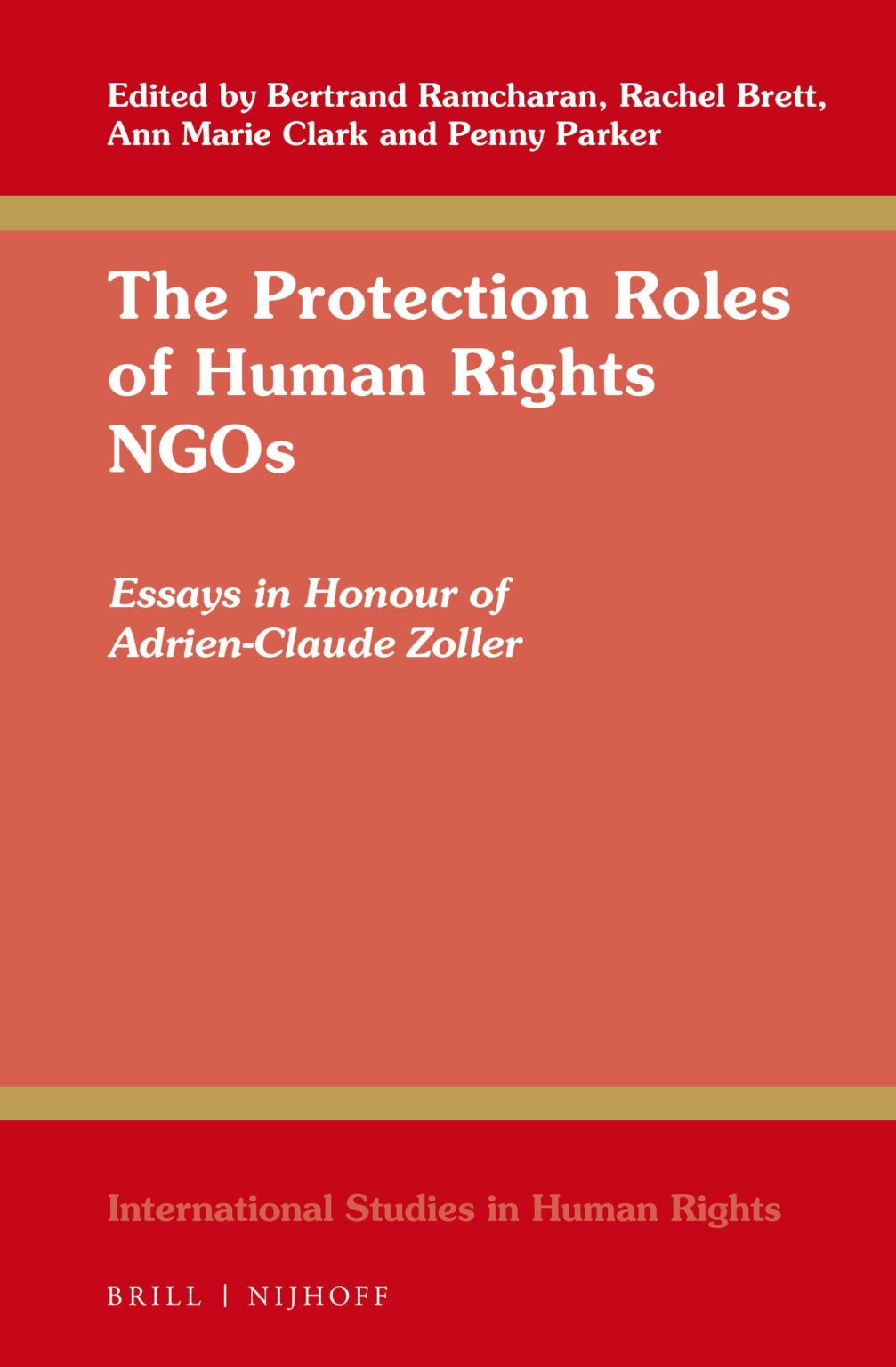 ‘the Protection Roles Of Human Rights Ngos Book Edited By Bertrand
